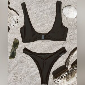 Izzy Swimwear | Swim | Brand New Classic Silky Smooth Black Bikini ...